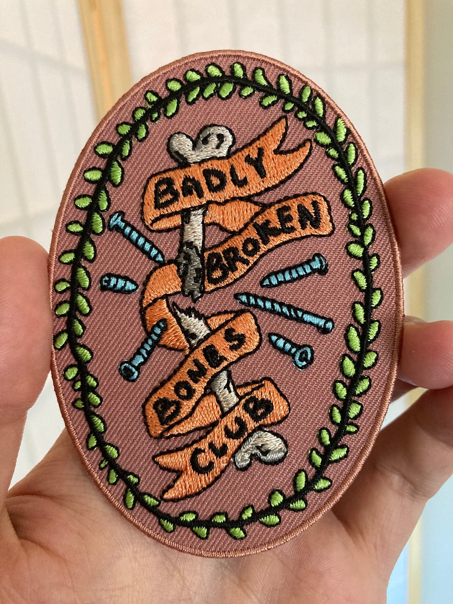 Badly Broken Bones Patch | Space Camp