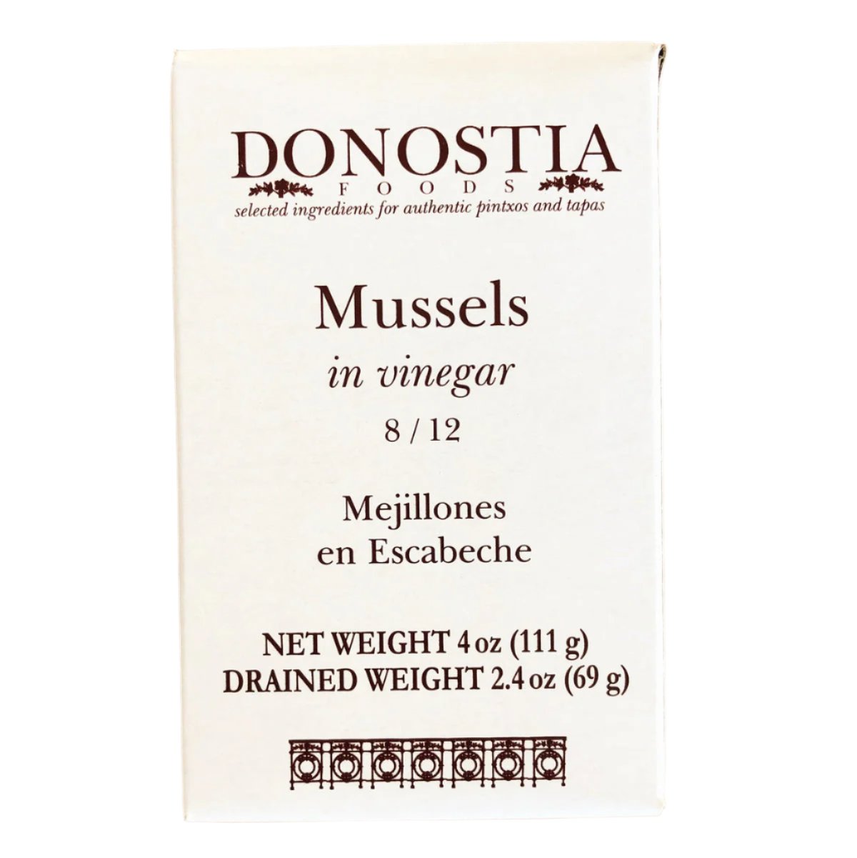Donostia - Mussels in Escabeche | Space Camp