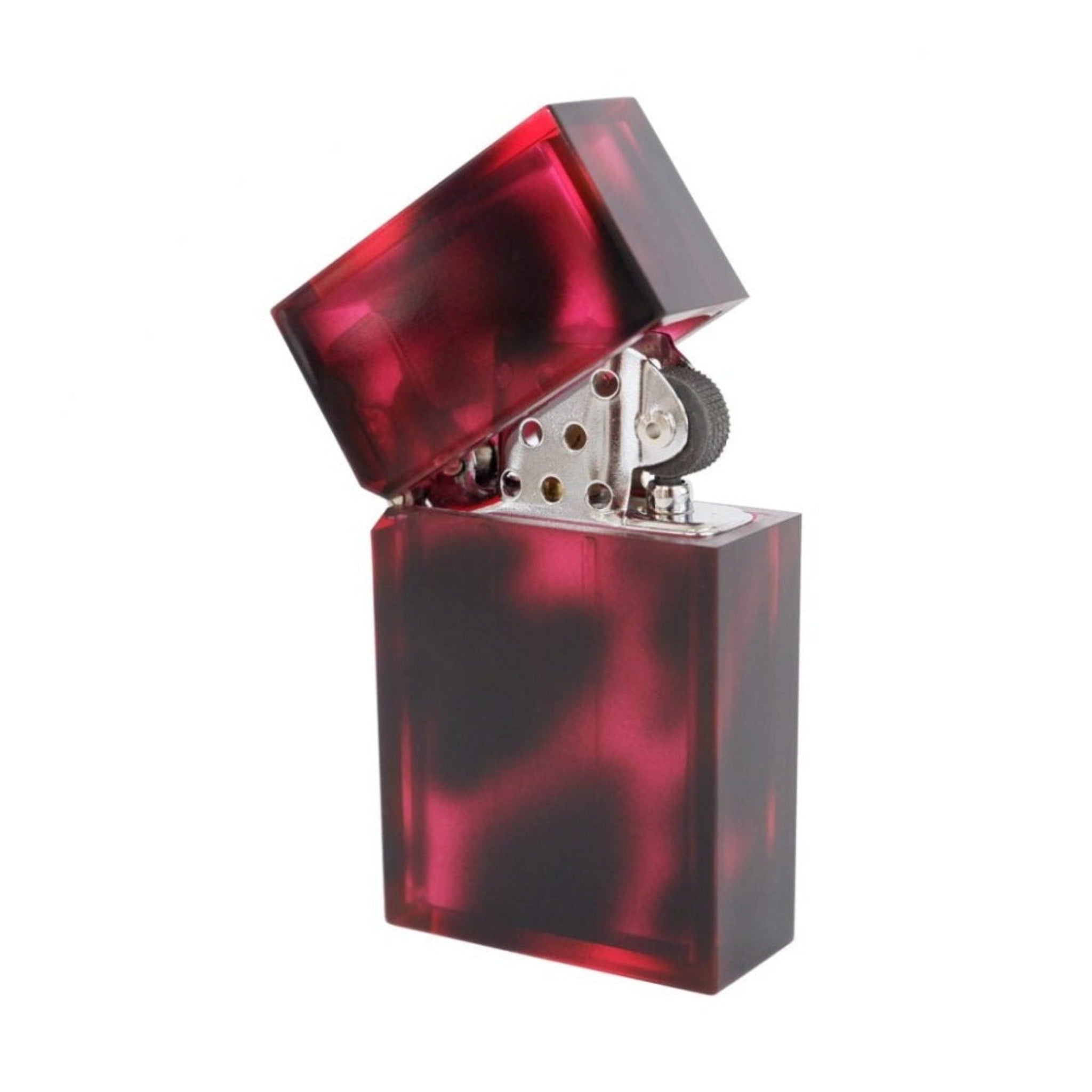 Hard-Edge Lighter - Marble Magenta | Space Camp